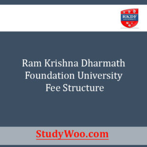 Rama University Fees Structure and Courses 2026